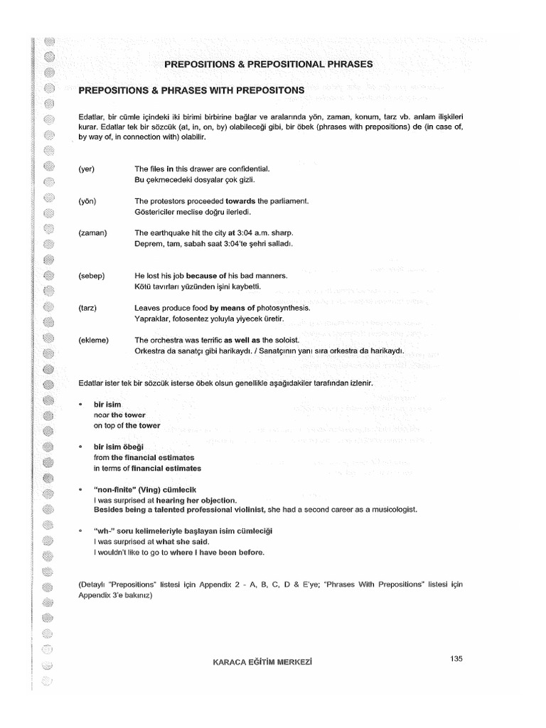 Prepositional and Phrasal Verbs and Tests | PDF