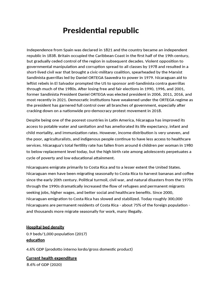 Copia Di Handbook | PDF | Nicaragua