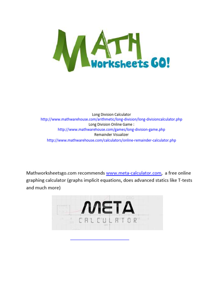Long Division With Remainders Zeros in Quotient | PDF | Algorithms ...
