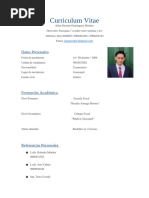 Curriculum Jonathan | PDF