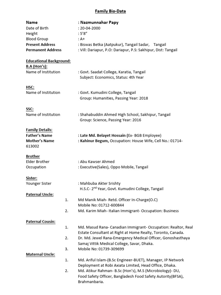 Nazmunnahar Papy 2 | PDF