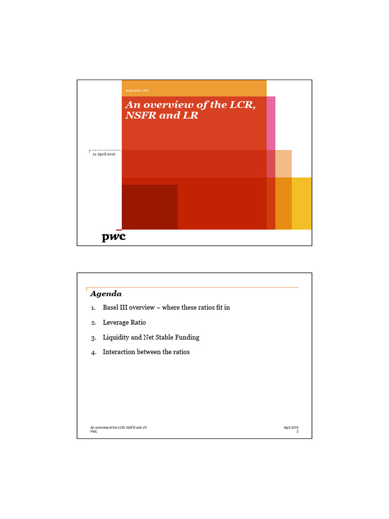 20 - ICMA Presentation - Liquidity & Leverage - v1 | PDF | Basel Iii | Capital Requirement