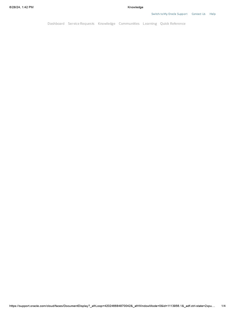 Fuel SurCharge Oracle SR | PDF | Data | Computing