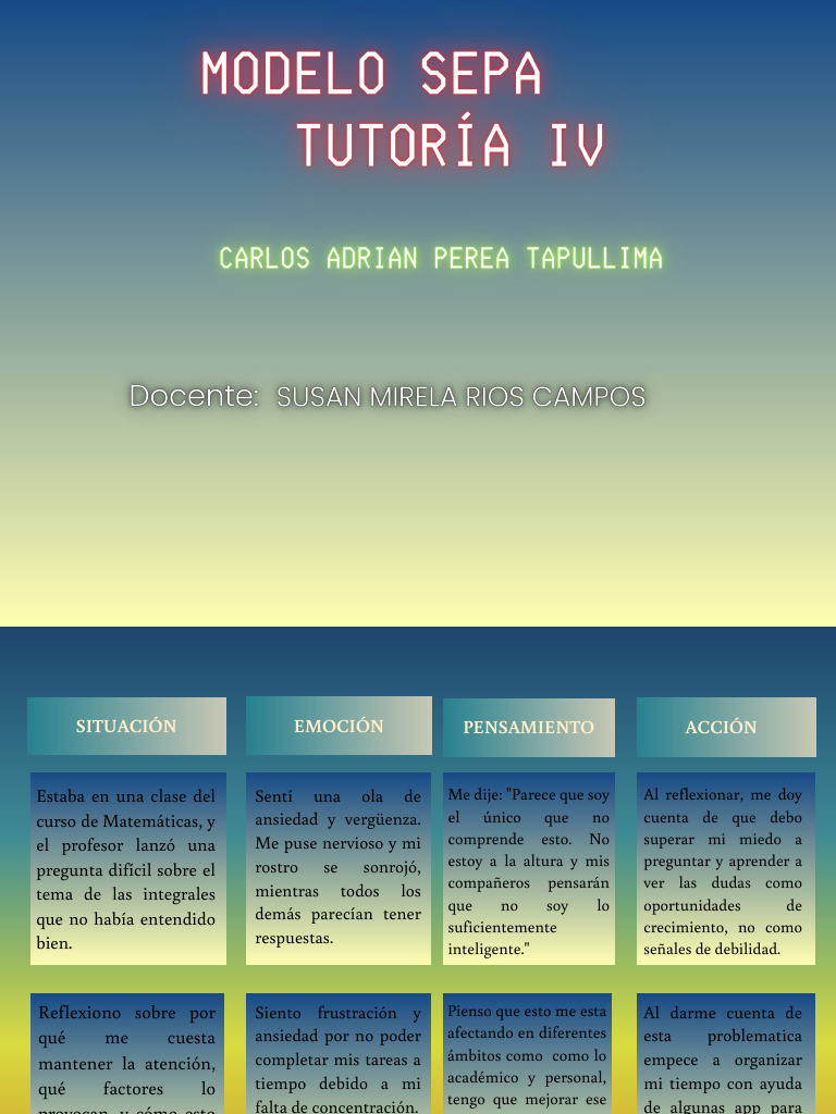 Modelo Sepa-ADRIAN | PDF