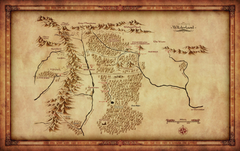 First Edition Adventurer's Map | PDF