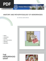 Anatomy and Pathophysiology of Hemorrhoids | PDF | Hemorrhoid | Blood ...