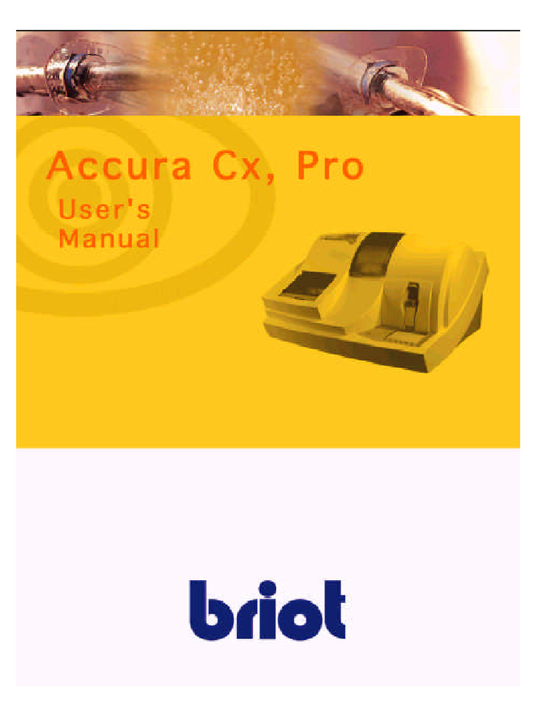 Accura CX Pro User Manual (FC 00456) | PDF | Ac Power Plugs And Sockets ...