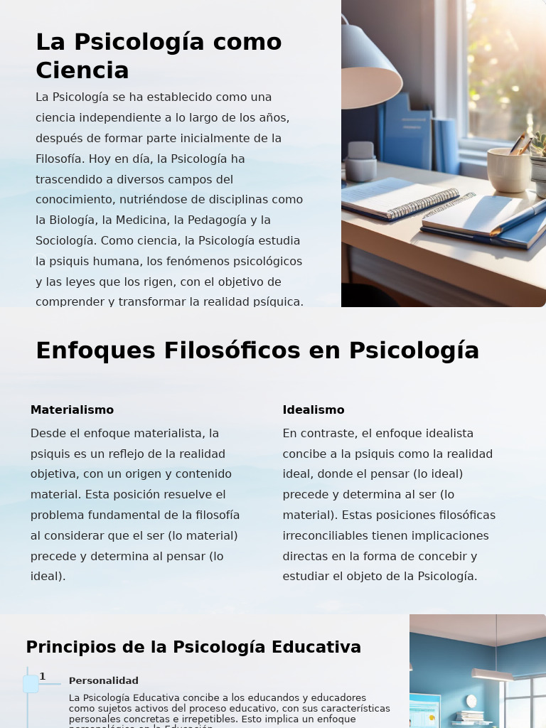 La Psicologia Como Ciencia | PDF | Sicología | Psicología Educacional