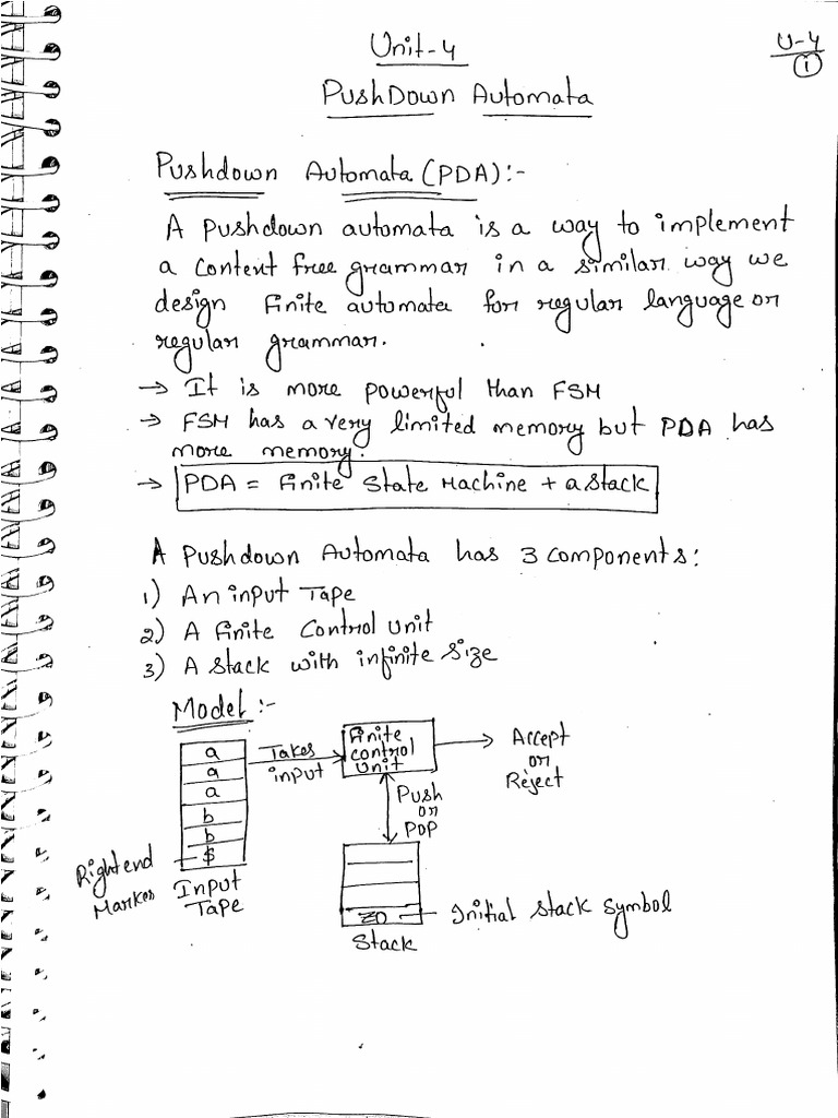 TOC Module - 4 | PDF