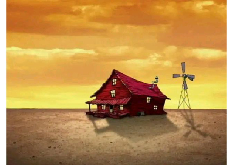 Courage the Cowardly dog house | PDF