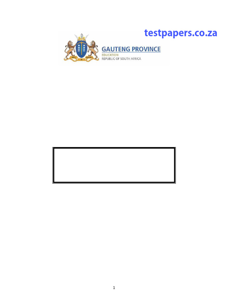 Gr9 Math (English) November 2018 Possible Answers 2 | PDF