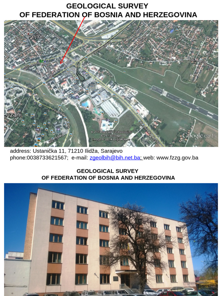 Geological Survey of Bosnia and Herzegovina | PDF | Geology ...
