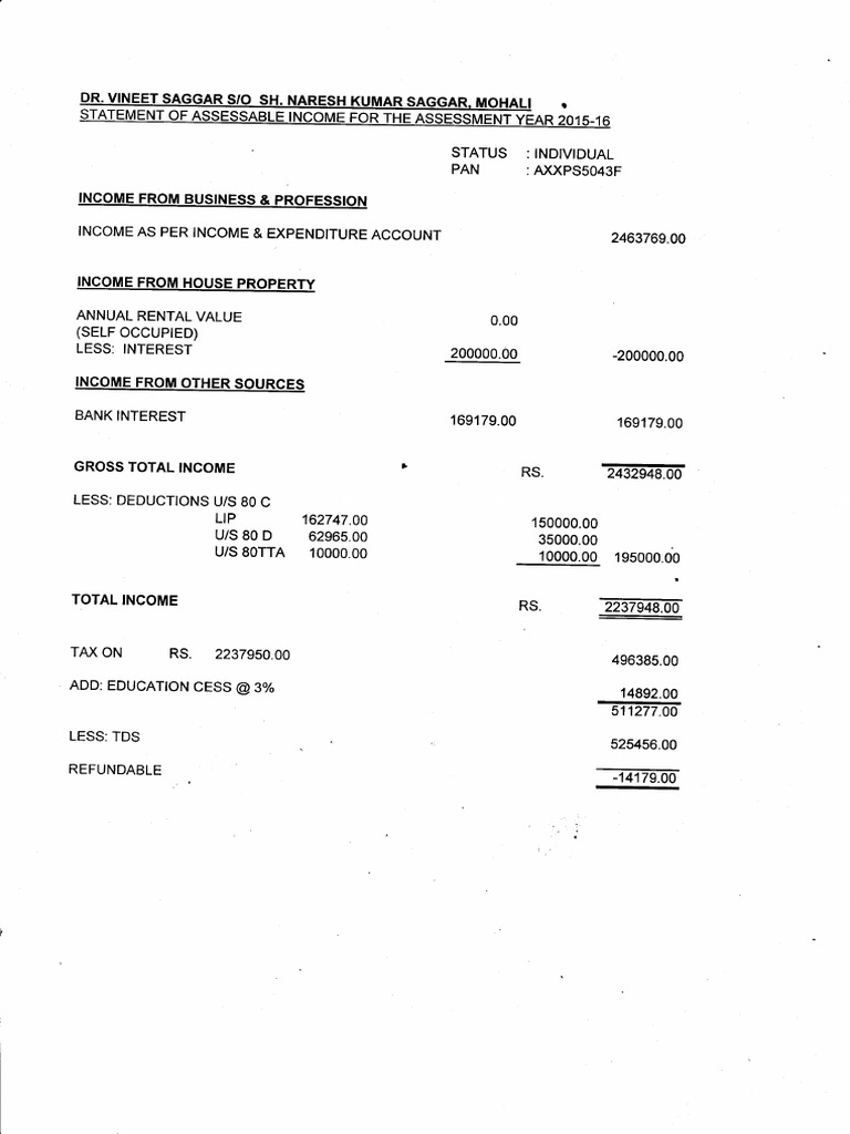 Computations | PDF | Taxes | Government Finances