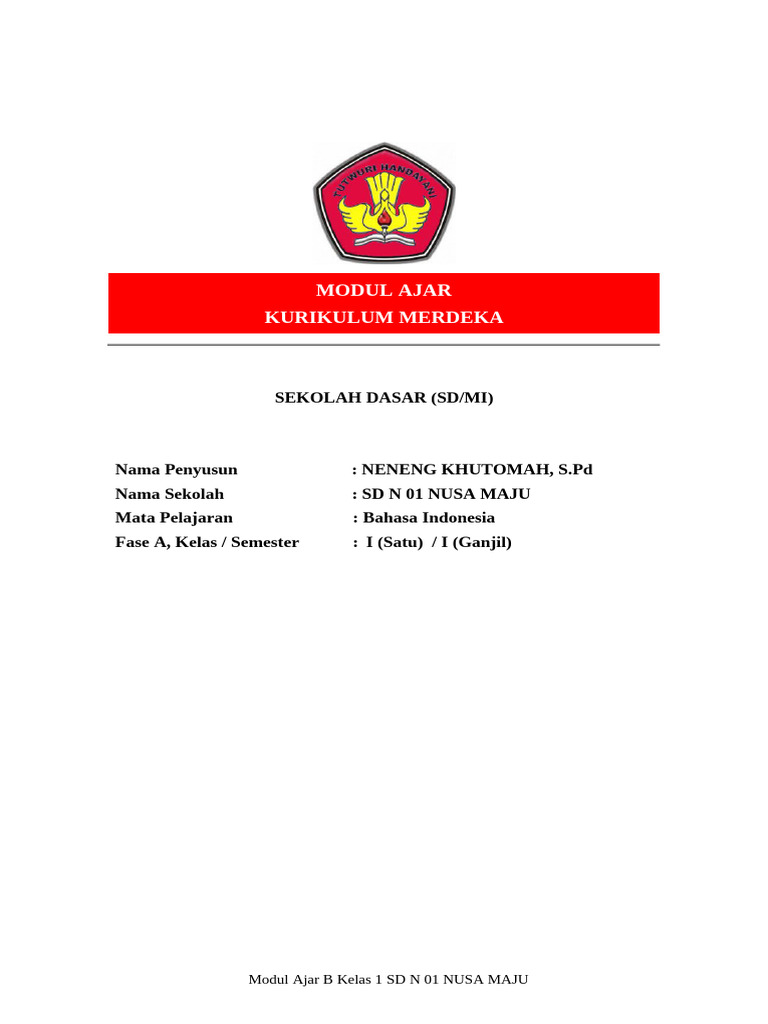 Modul Ajar Print | PDF