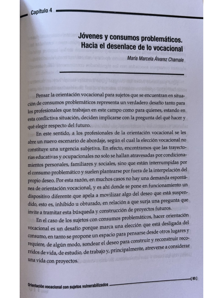 OV Adicciones - Álvarez Chamale | PDF