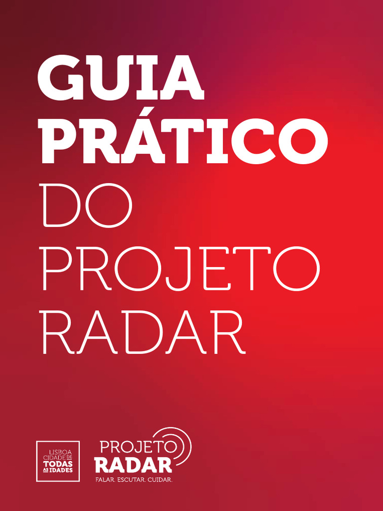 Guia Prático do Projeto Radar 65+ | PDF | Lisboa | Radar