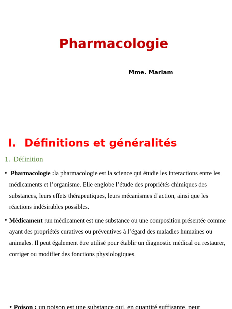Pharmaco Logie | PDF | Résistance aux antibiotiques | Pharmacologie
