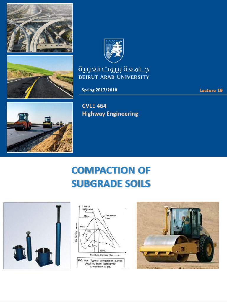 CVLE464-Lectures 19 | PDF | Soil | Civil Engineering