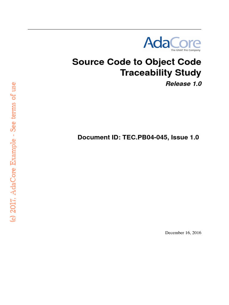 Traceability Sample | PDF | Computer Engineering | Software Engineering