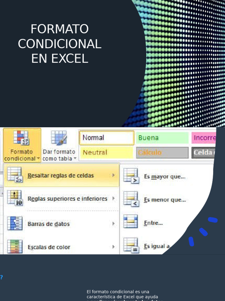 FORMATO CONDICIONAL PARTE 1 | PDF