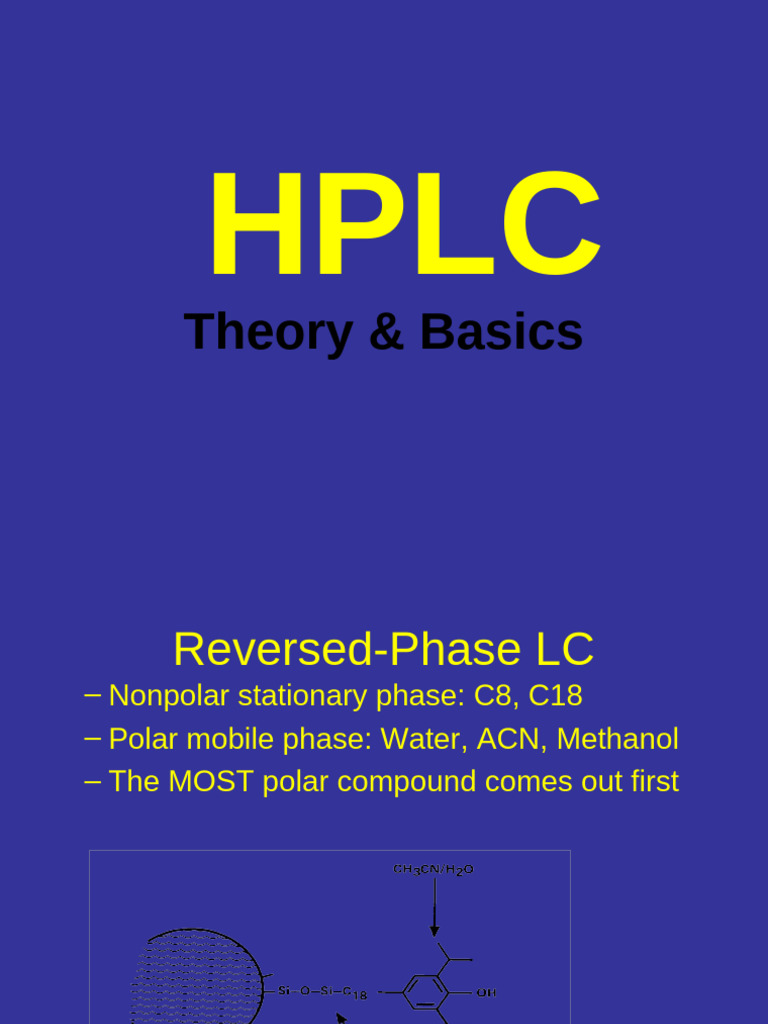 HPLC Detection Limits and Parameters | PDF | Detection Limit | High ...