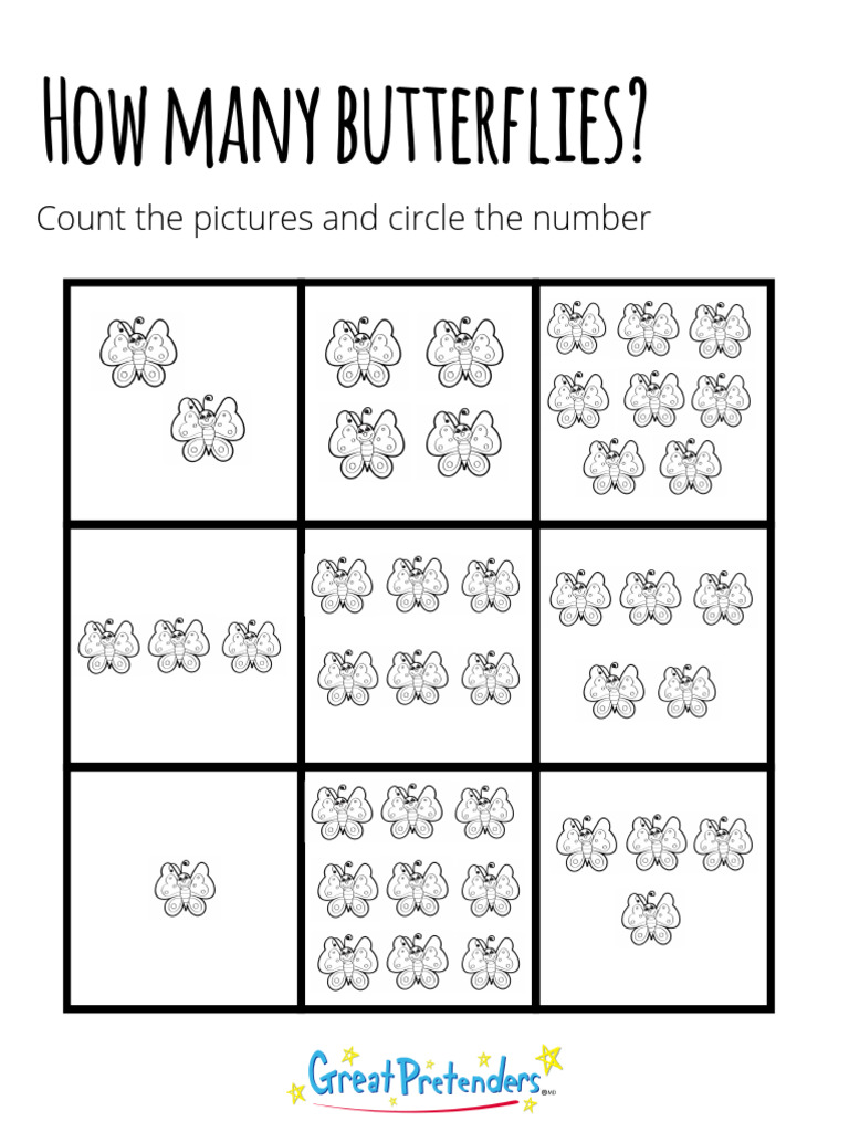 Count The Butterflies | PDF