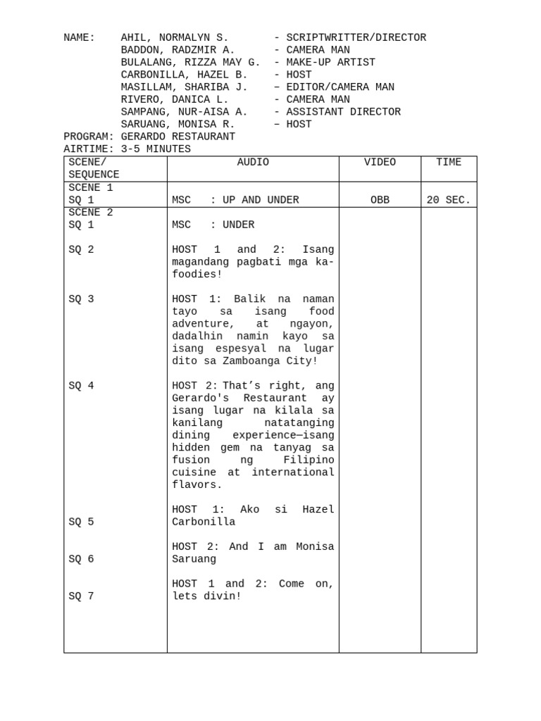 Redo Second Kigwa | PDF | Cuisine | Foods