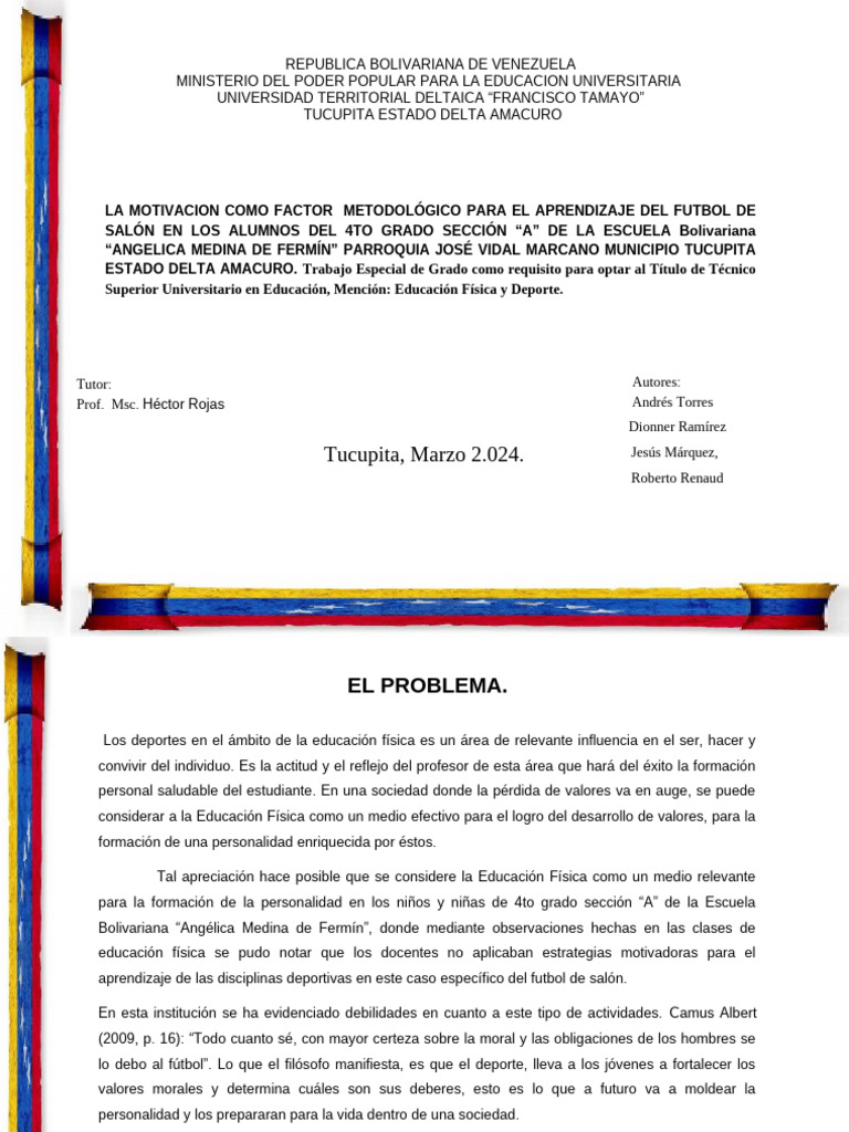 Presentacion Jesus Marquez | PDF | Enseñando | Aprendizaje
