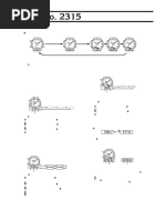 CASIO qw3502 | PDF | Timer