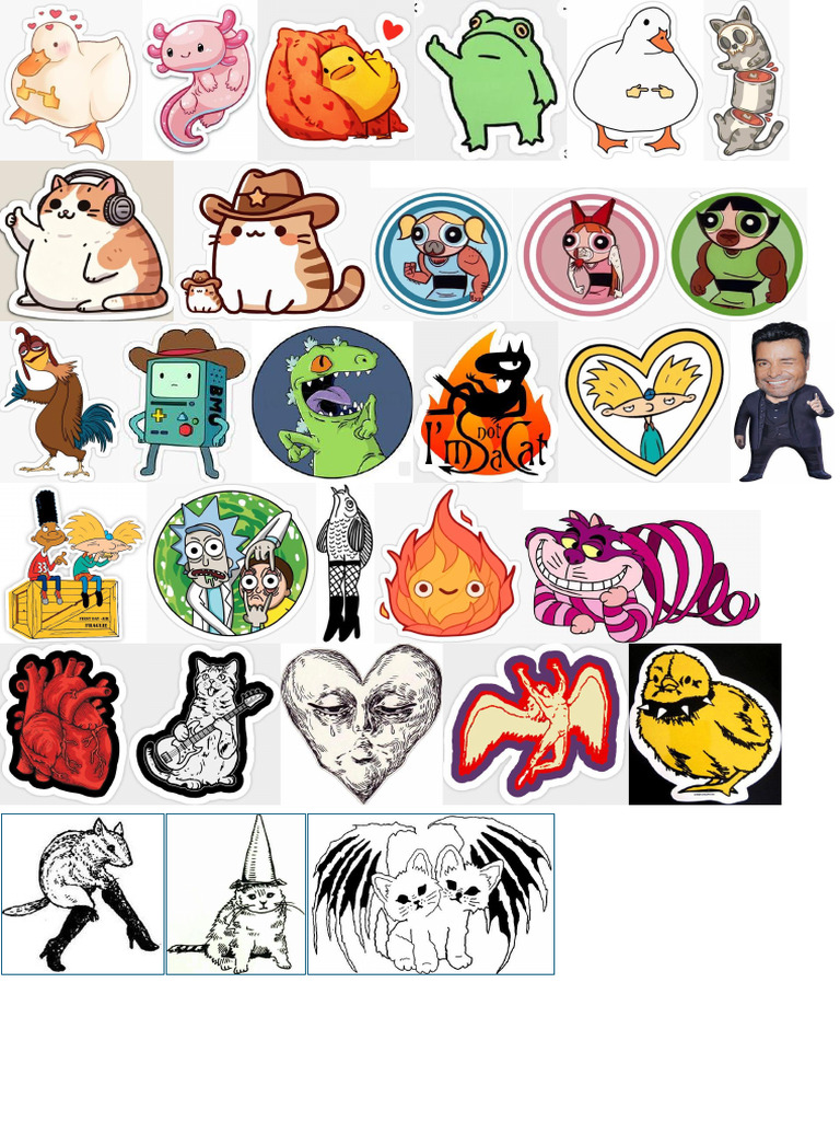 Stickers AB - U | PDF