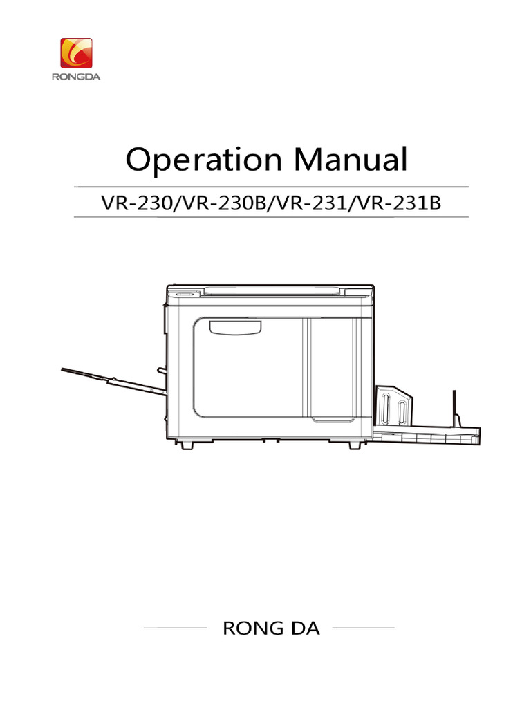 Rongda VR-231 User Manual Overview | PDF | Usb | Personal Computers