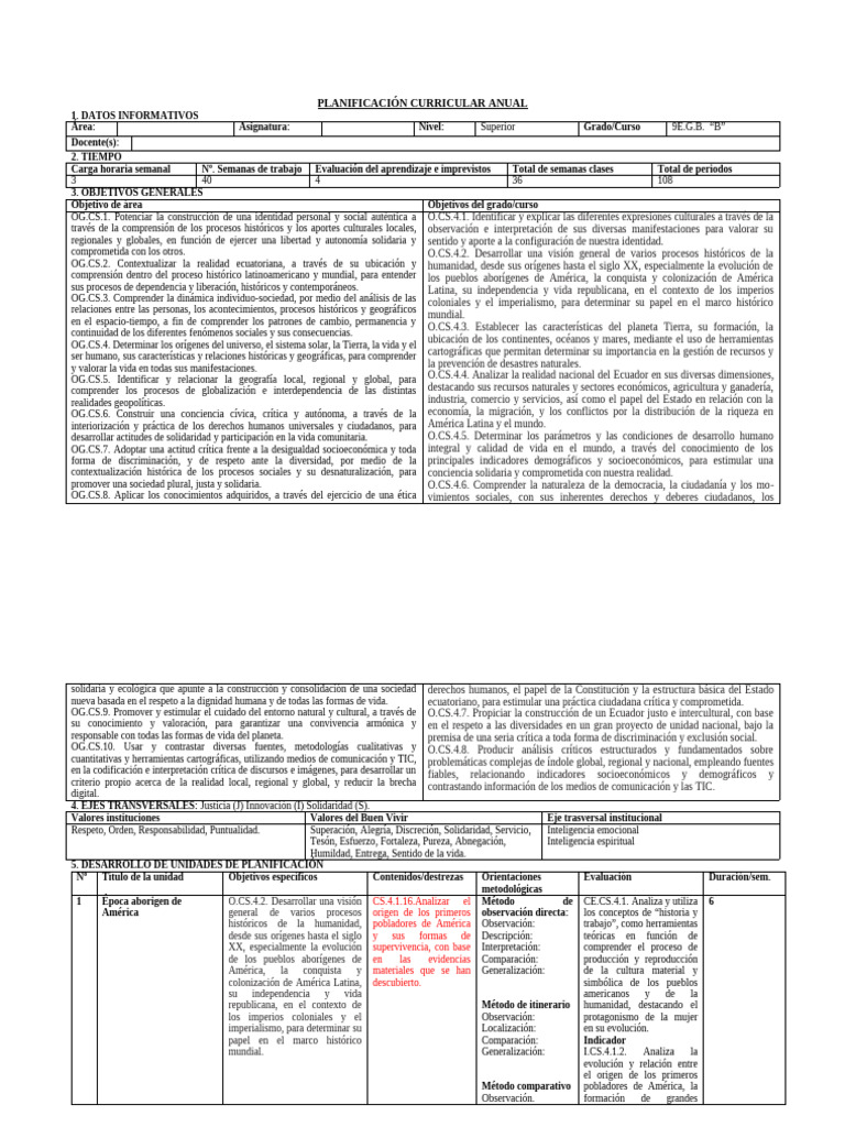 PCA Eess 9 | PDF | Colonialismo | Imperio Inca