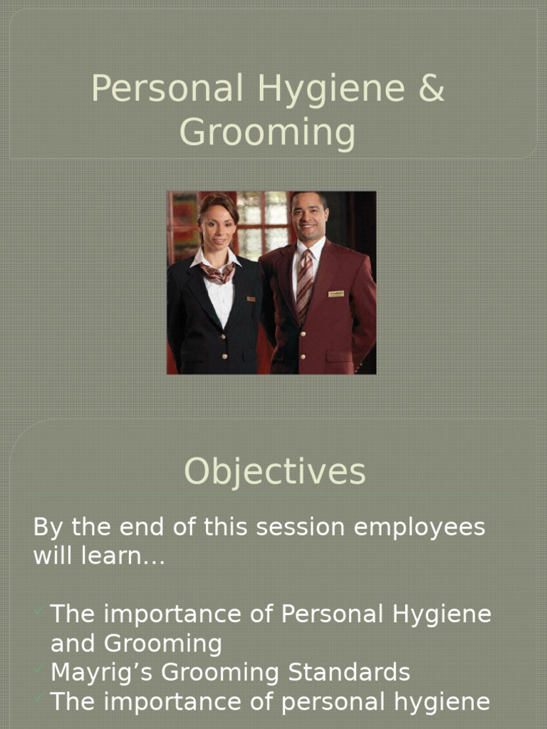Personal Hygiene and Grooming Mayrig Riyadh | PDF