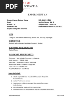 Bus Topology and Ring Topology in Cisco Packet Tracer | PDF | Network Topology | Computer Network