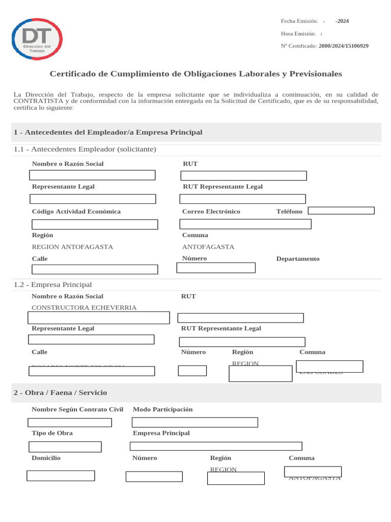 Formato F30-1 | PDF