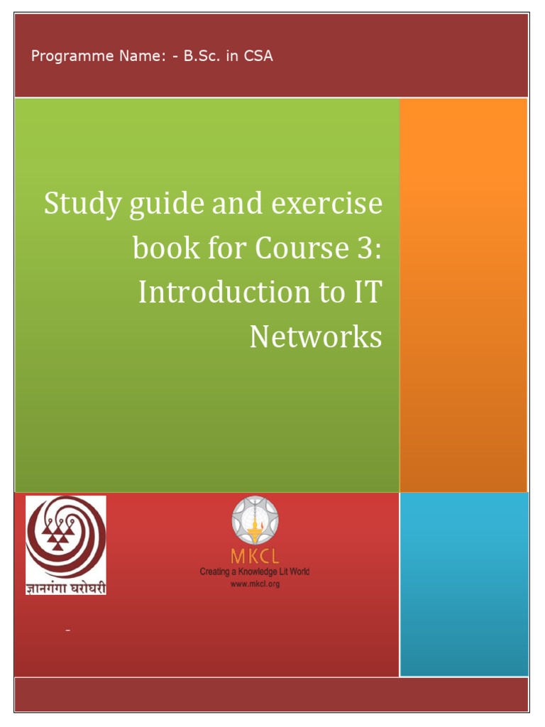 Introduction To It Networks Pdf Computer Network Network Switch