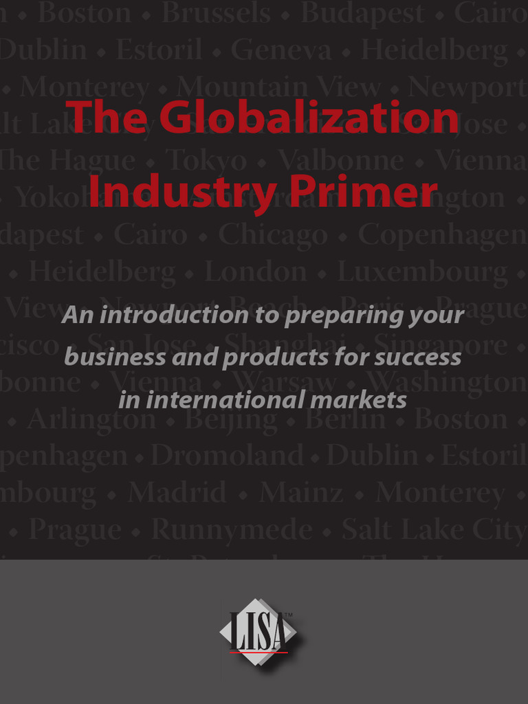 Globalization Industry Primer Guide | PDF | Globalization | Software ...