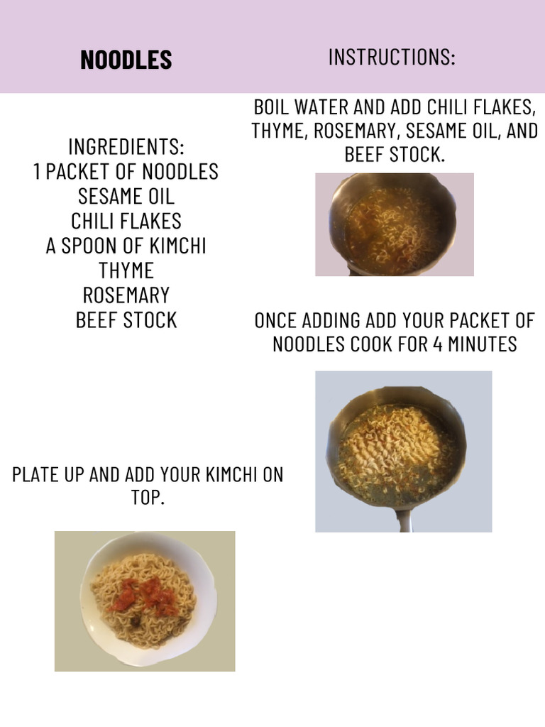 Recipe | PDF