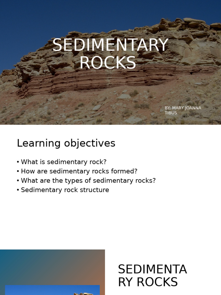 Sedimentary Rocks 1 | PDF | Clastic Rock | Sedimentary Rock