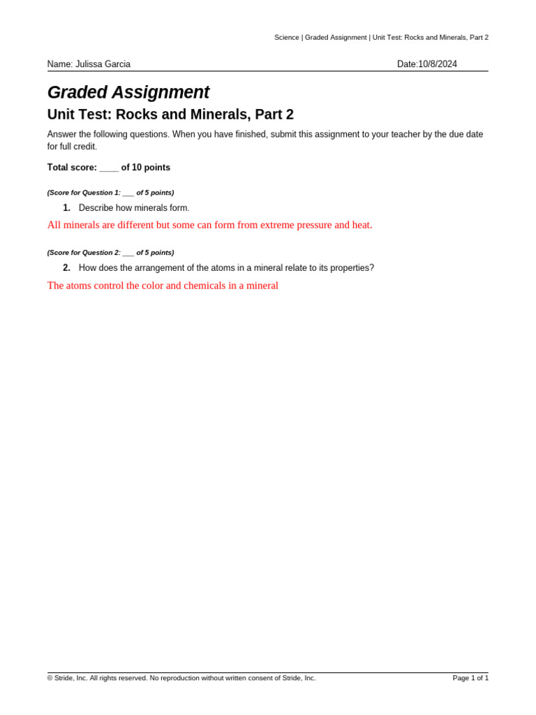 Rocks and Minerals | PDF