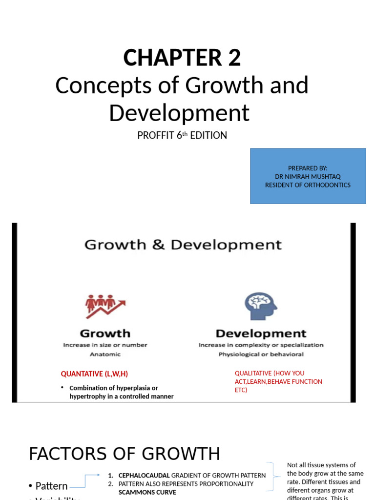 final CHAPTER 2 GROWTH | PDF | Skull | Anatomy