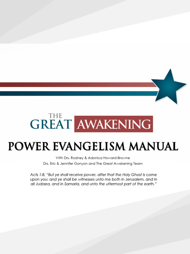 Power Evangelism New 2019 | PDF | Jesus | Religious Belief And Doctrine
