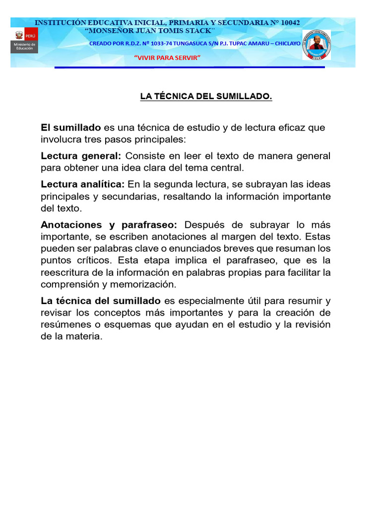 Ficha La Técnica Del Sumillado | PDF | Alimentos