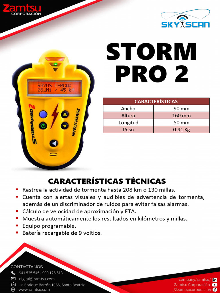 FT Storm Pro 2 | PDF | Tecnología