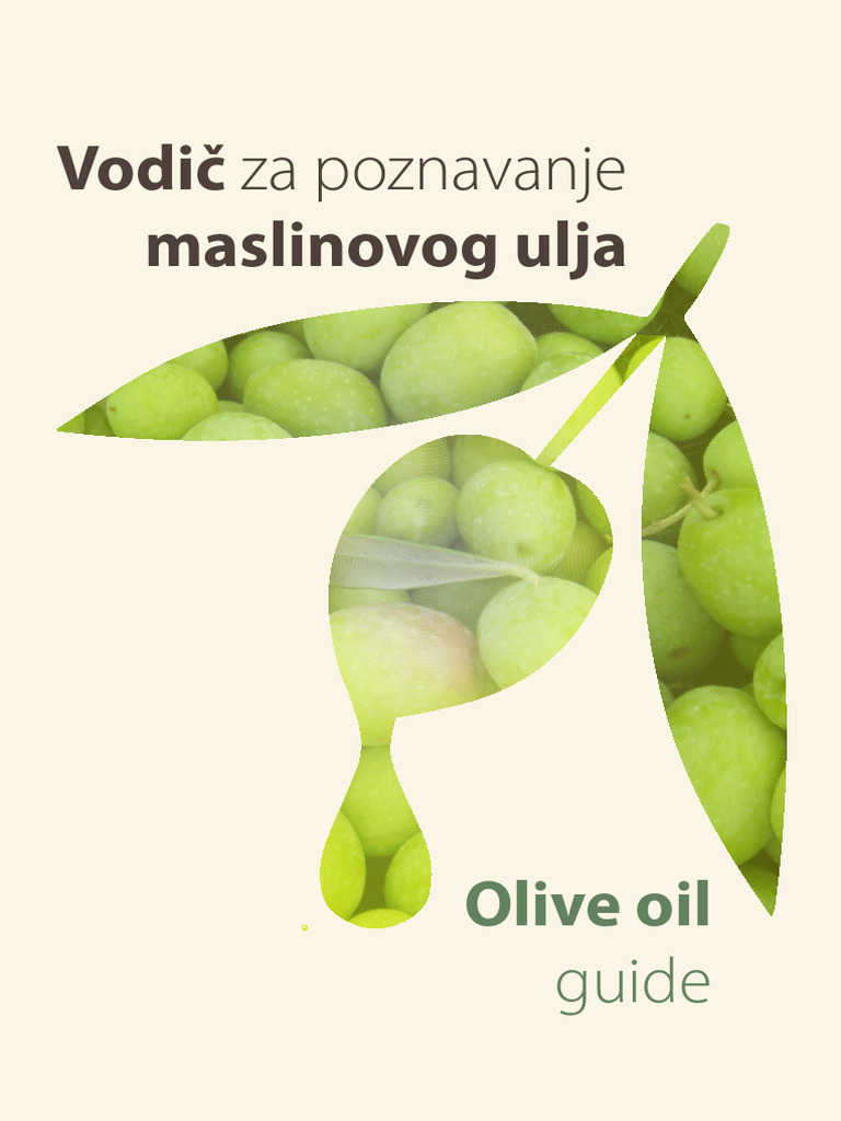 Vodic Za Poznavanje Maslinovog Ulja Scribd | PDF