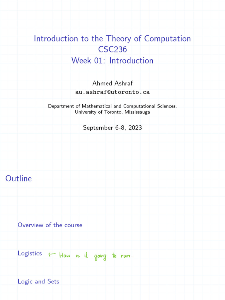 Lec01 Annotated | PDF | Set (Mathematics) | Mathematics