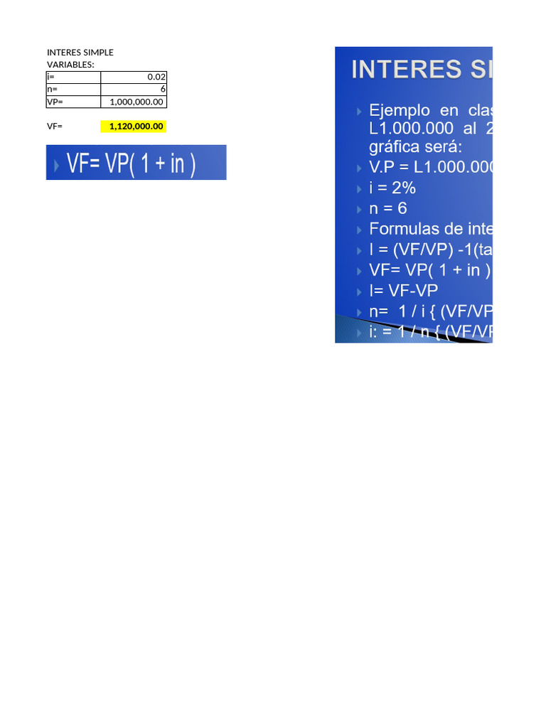 Archivo en Clase - Matematica Financiera IV Periodo | PDF