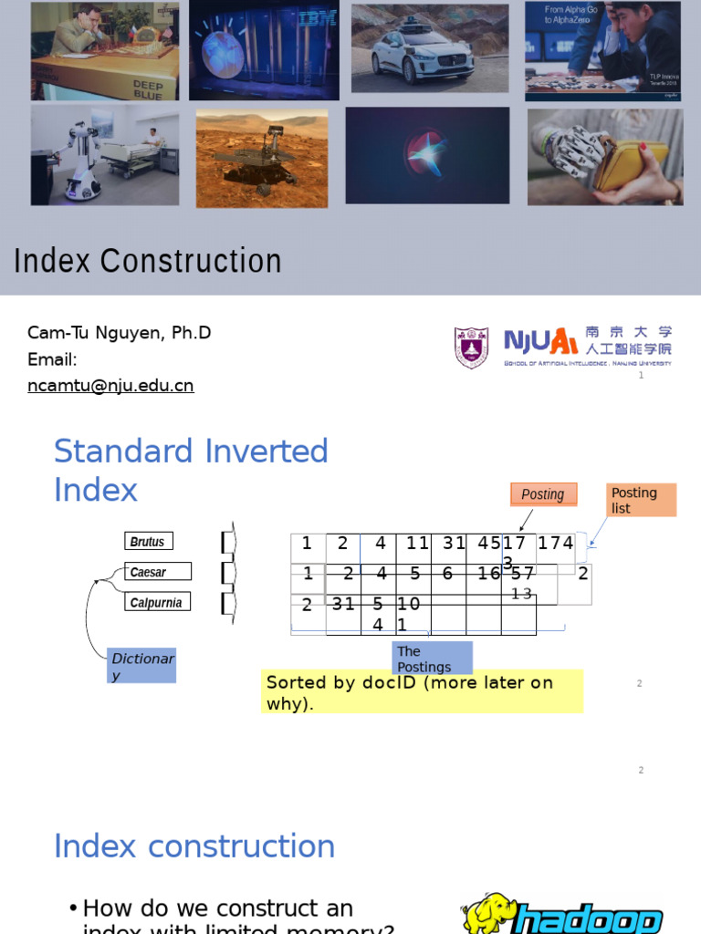 4.index Construction - New | PDF | Search Engine Indexing | Pointer (Computer Programming)