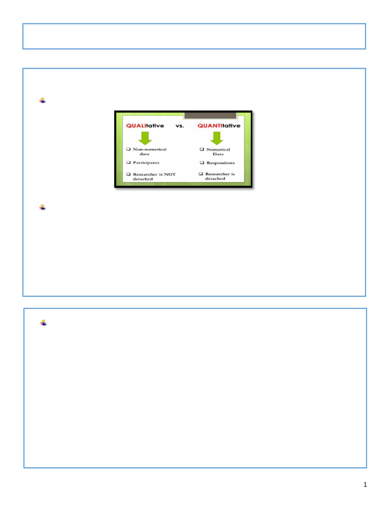 PR1-Lesson 2-Qualitative Research and Its Kinds | PDF | Qualitative Research | Methodology