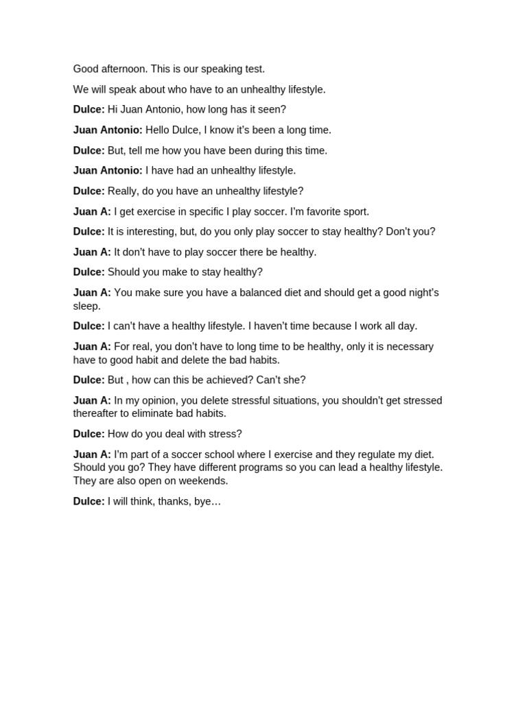 Ingles 2P | PDF | Self-Improvement | Wellness